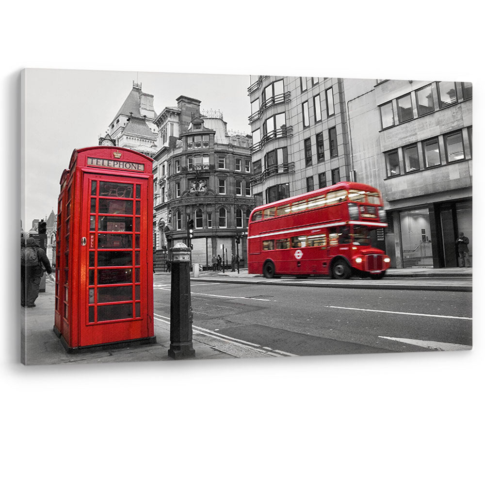 Around The UK – Red Bus Prints