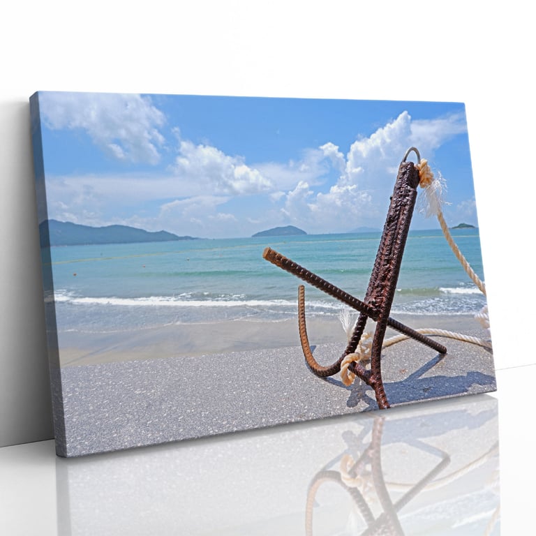 Anchor & Blue Sky – Red Bus Prints